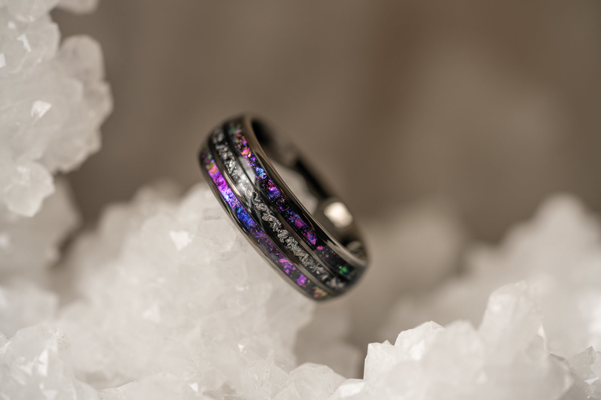Nebula Opal Collection: Cosmic Elegance by Rings By Lux - RBL